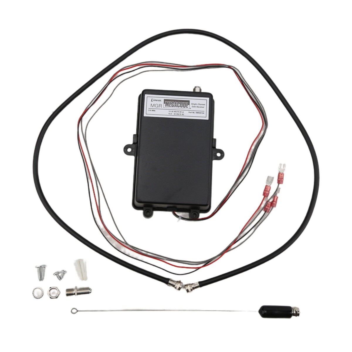 Megacode 1 Channel 12 Volt Gate Receiver | Linear PRO Access - Linear ...