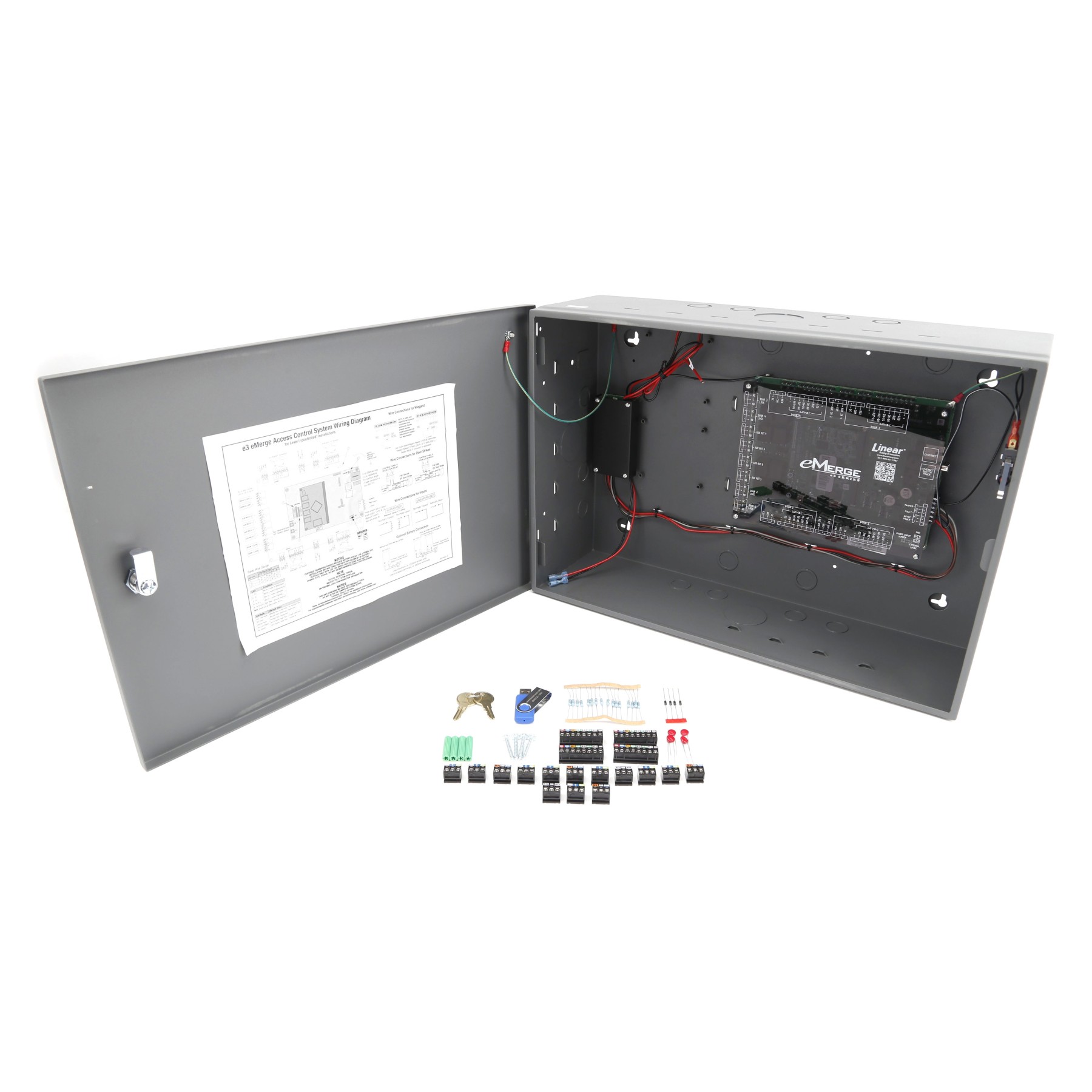 Linear eMerge Essential Plus 1-Door Access Control Platform - ES-1M ...