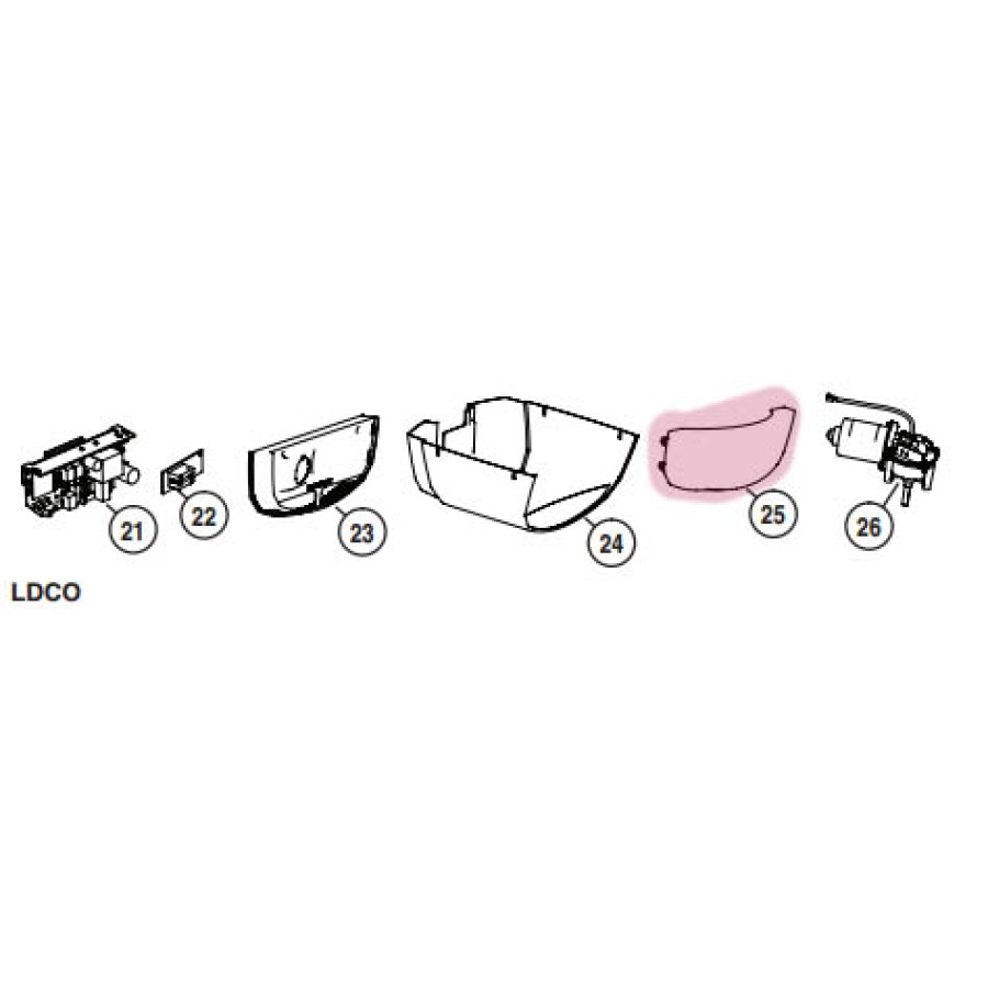 Linear LDCO Garage Door Opener Light Lens - 228152 | Linear PRO Access ...