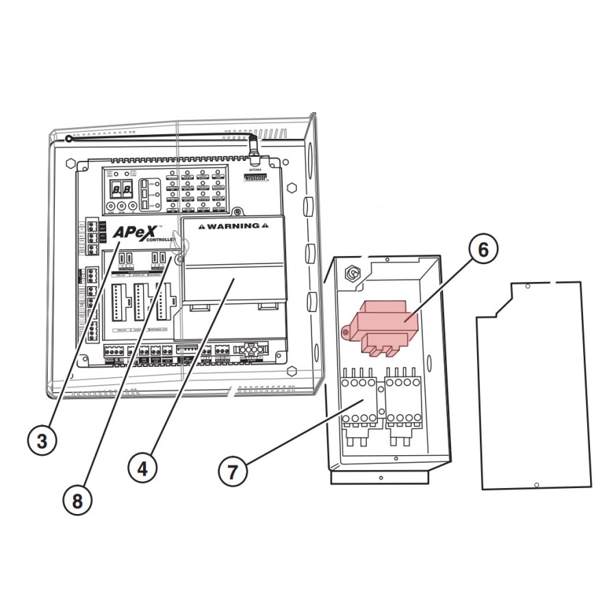 Linear / Osco 2500-768 Transformer (460/24VAC, 75VA) | Linear PRO ...