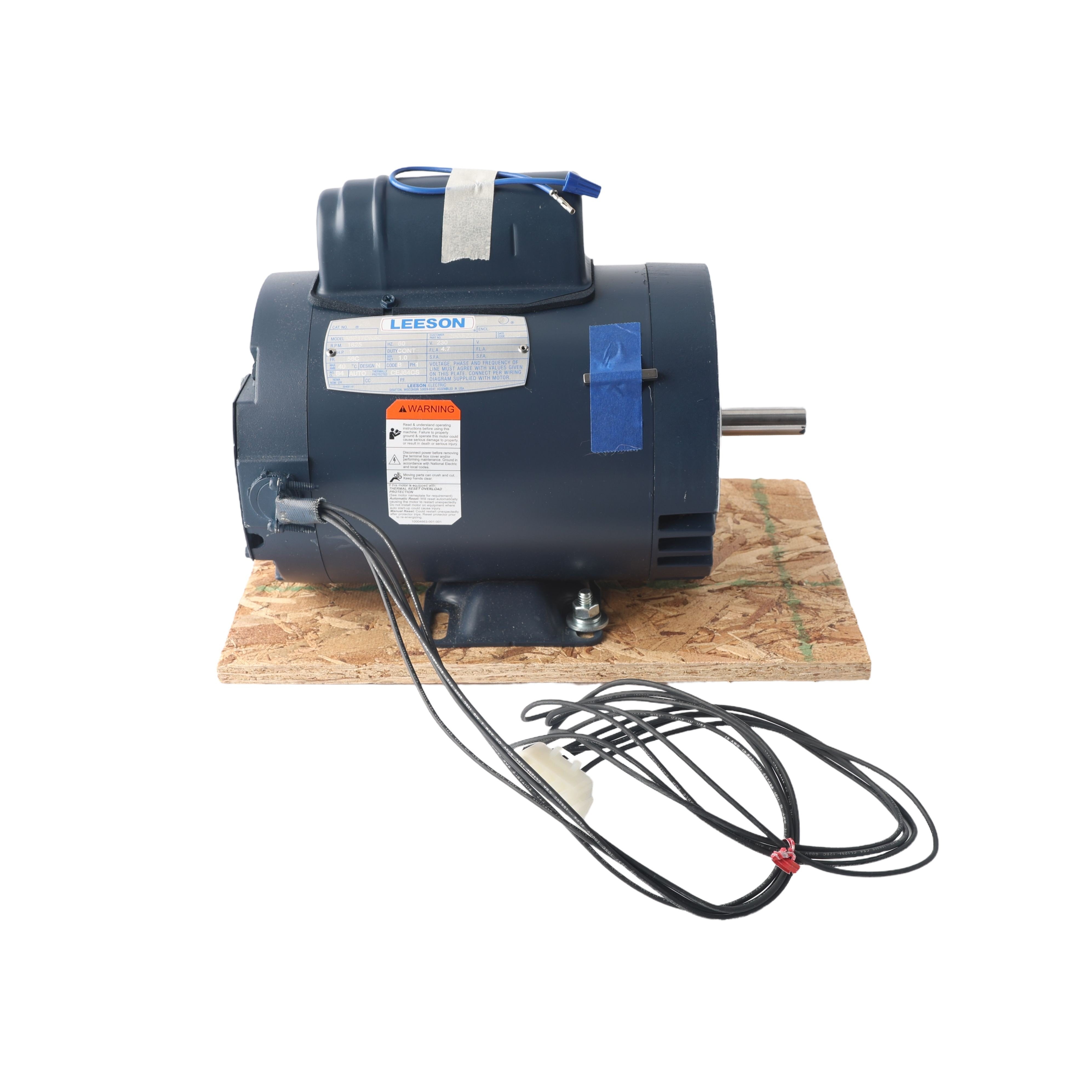 Linear / Osco 1 HP, 208/230V, 1 Phase Motor for Automatic Gate ...