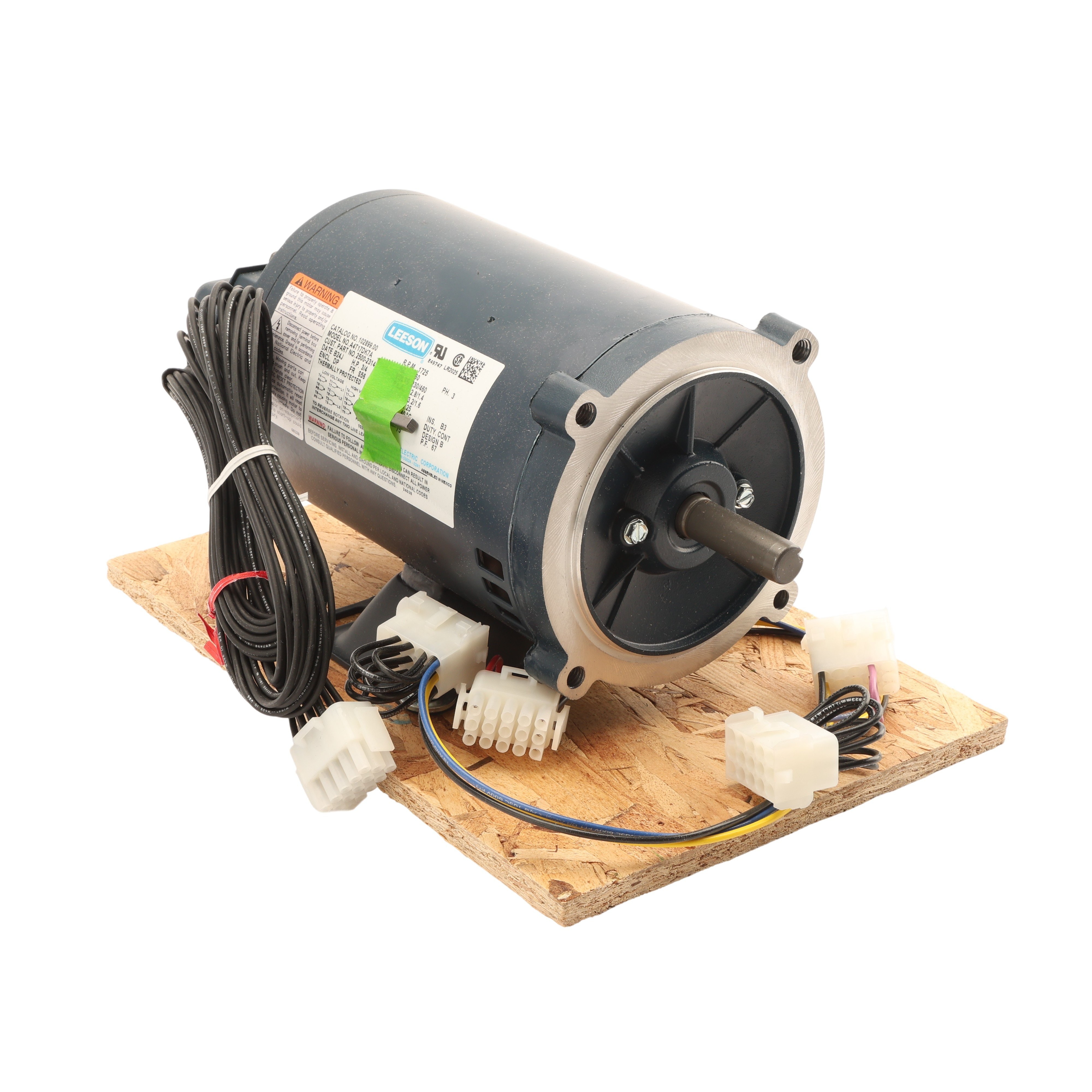 Linear / Osco 3/4 HP, 208/230/460V, 3 Phase Motor for Automatic Gate ...