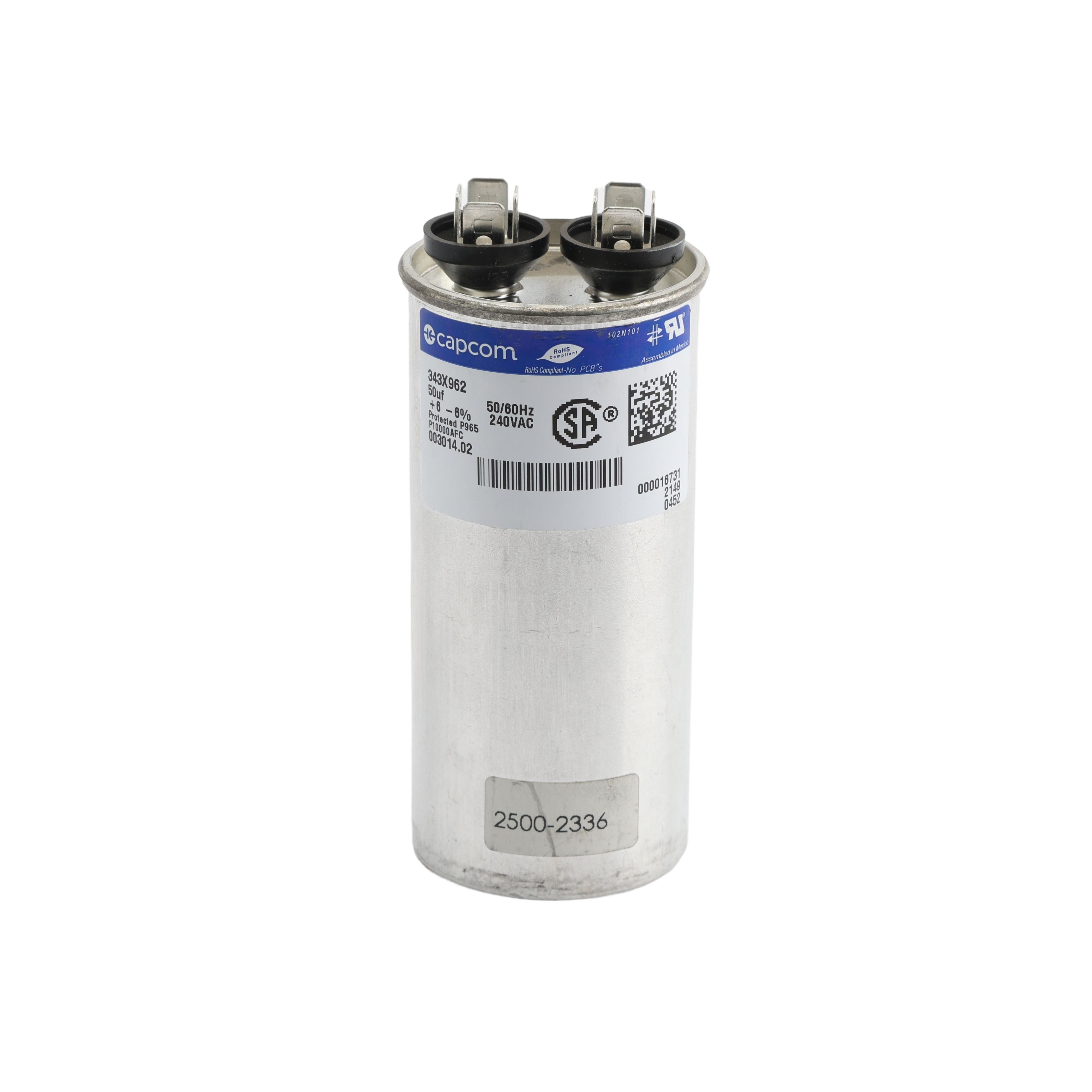 Linear / Osco Capacitor for 2500-2307 Motor for Automatic Gate ...